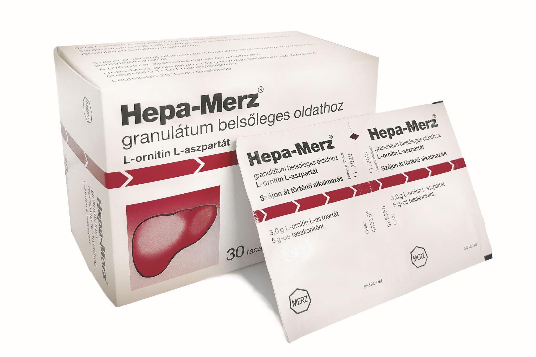 Hepa-Merz granulátum belsőleges oldathoz 30x5g | Pharmy Online Patika