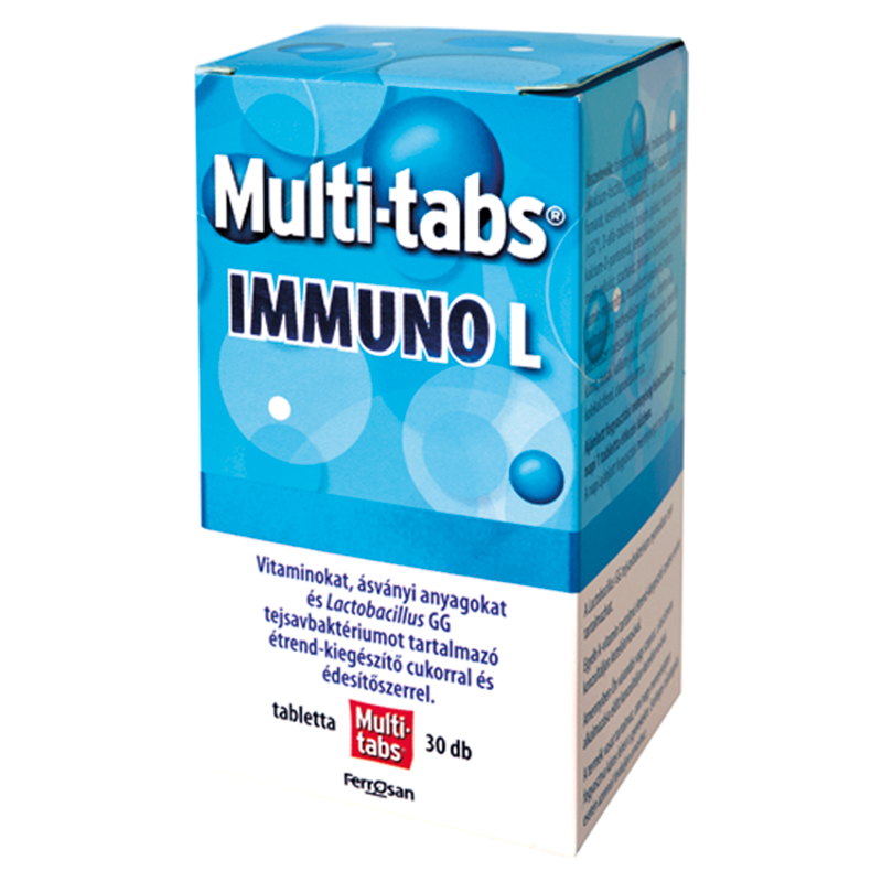 Multi-Tabs Immuno L multivitamin tabletta felnőtt 30x | Pharmy Online ...