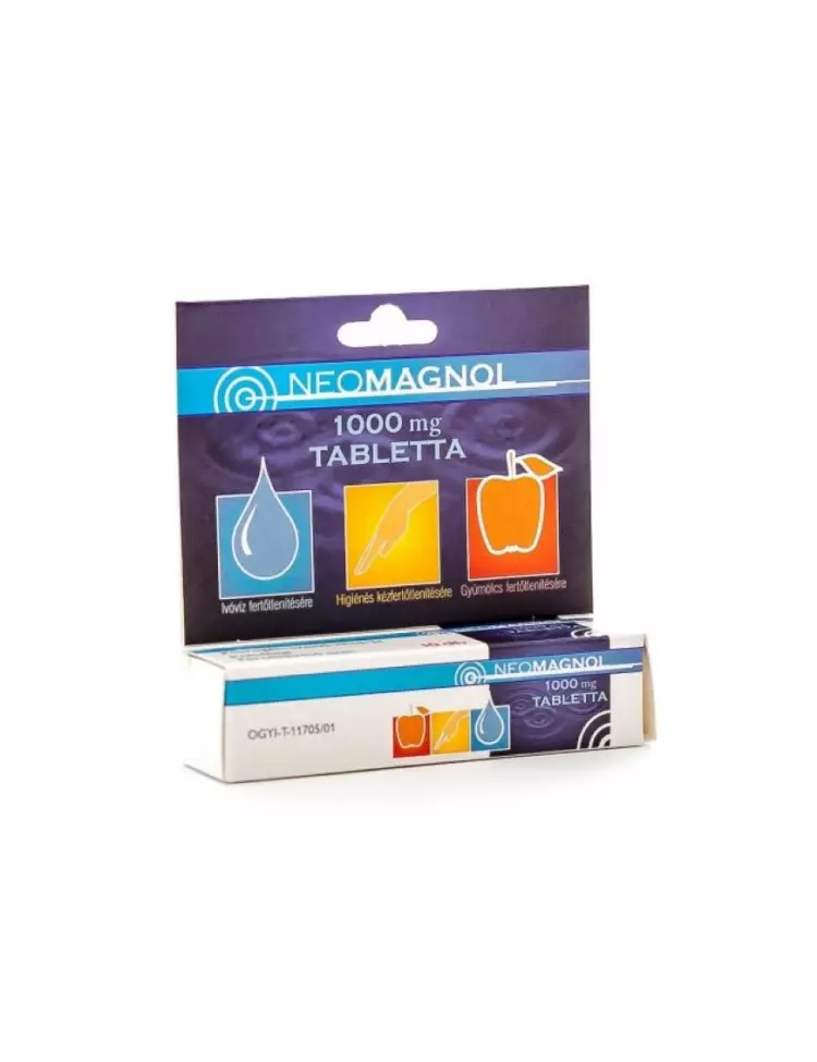 Neomagnol 1000 mg tabletta 10x | Pharmy Online Patika